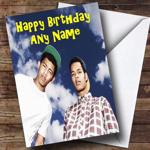 Rizzle Kicks Personalised Birthday Card - The Card Zoo