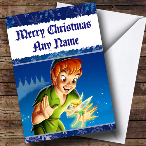 Peter Pan Personalised Christmas Card - The Card Zoo