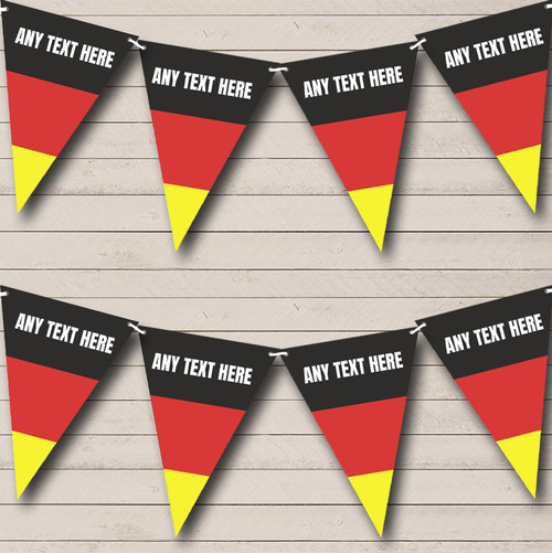 German Flag Germany Personalised Carnival, Fete and Street Party ...