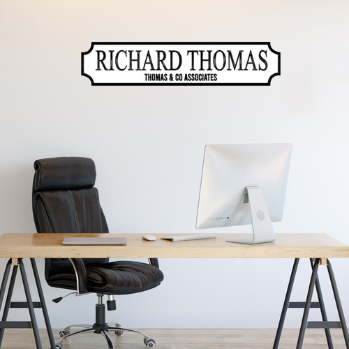 Name and Job Title Career Colleague Work Any Colour Any Text 3D Train ...