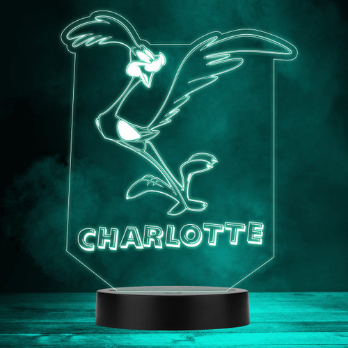 Road Runner Looney Tunes Kids Personalised Gift Colour Changing Night ...
