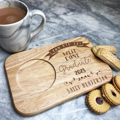 Graduation You Did It Well Done Graduate Personalised Tea and Biscuits ...