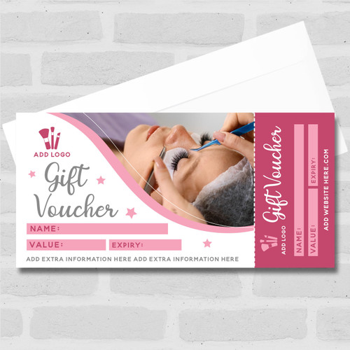 Eyelash Extensions Beauty Spa Therapy Eyebrows Aesthetics Business Gift ...