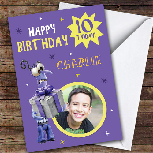 Inside Out Fear Purple Photo Any Age Children's Personalised Kid's ...
