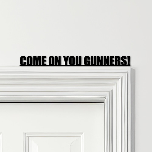 Door Topper Come On You Gunners Arsenal Football Various Colours ...