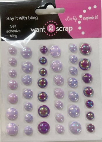 Shiny Heiny Lavender 42 count - Want2Scrap