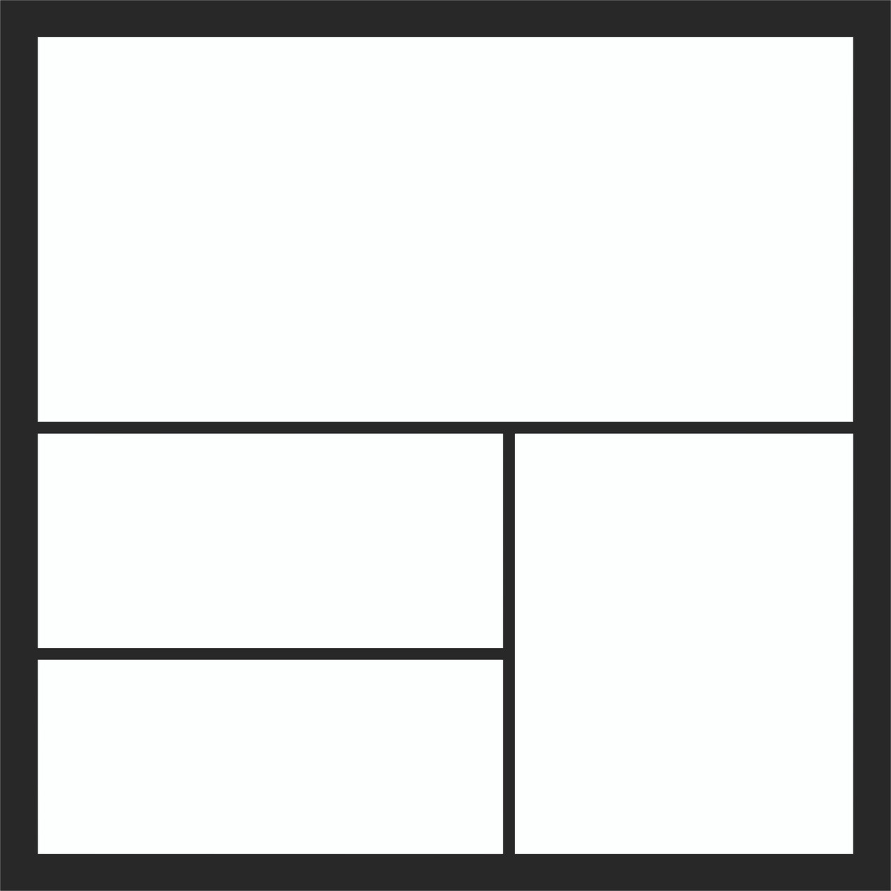 TEMPLATE 42 - 12 X 12 SCRAPBOOK OVERLAY - Want2Scrap