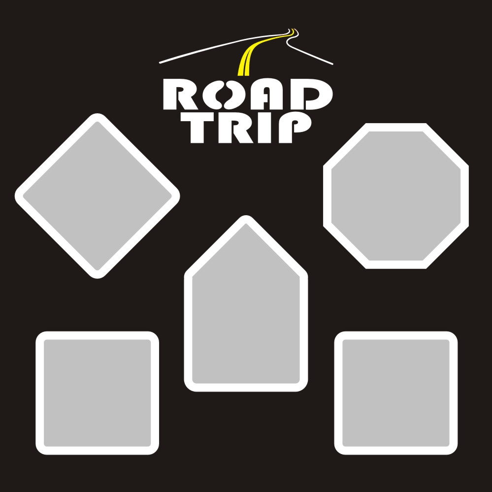 Road Trip- 12x12 Overlay - Want2Scrap