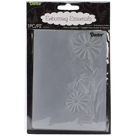 EMBOSSING FOLDER - DAISY - Want2Scrap