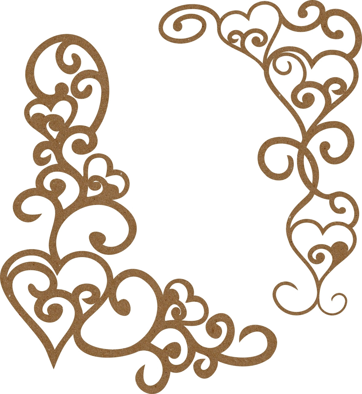 Heart Tree - Chipboard Embellishment - Want2Scrap