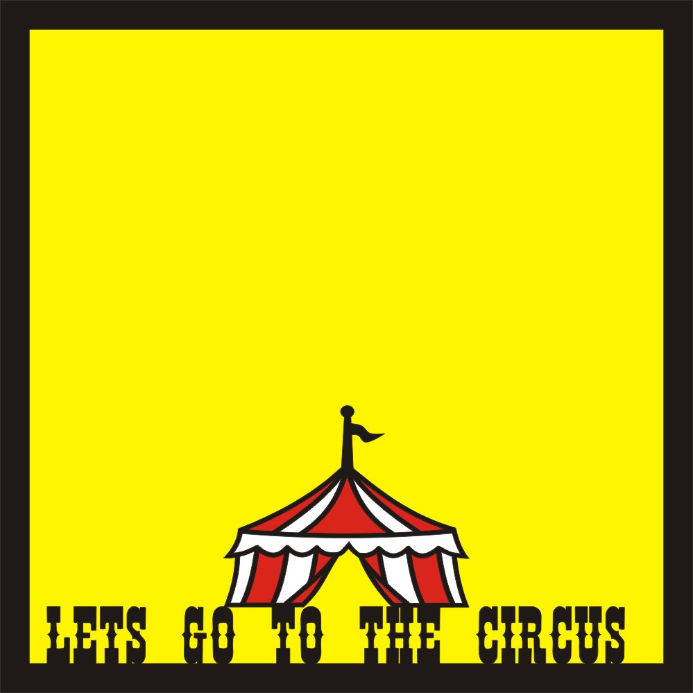 Circus- 12x12 Overlay - Want2Scrap