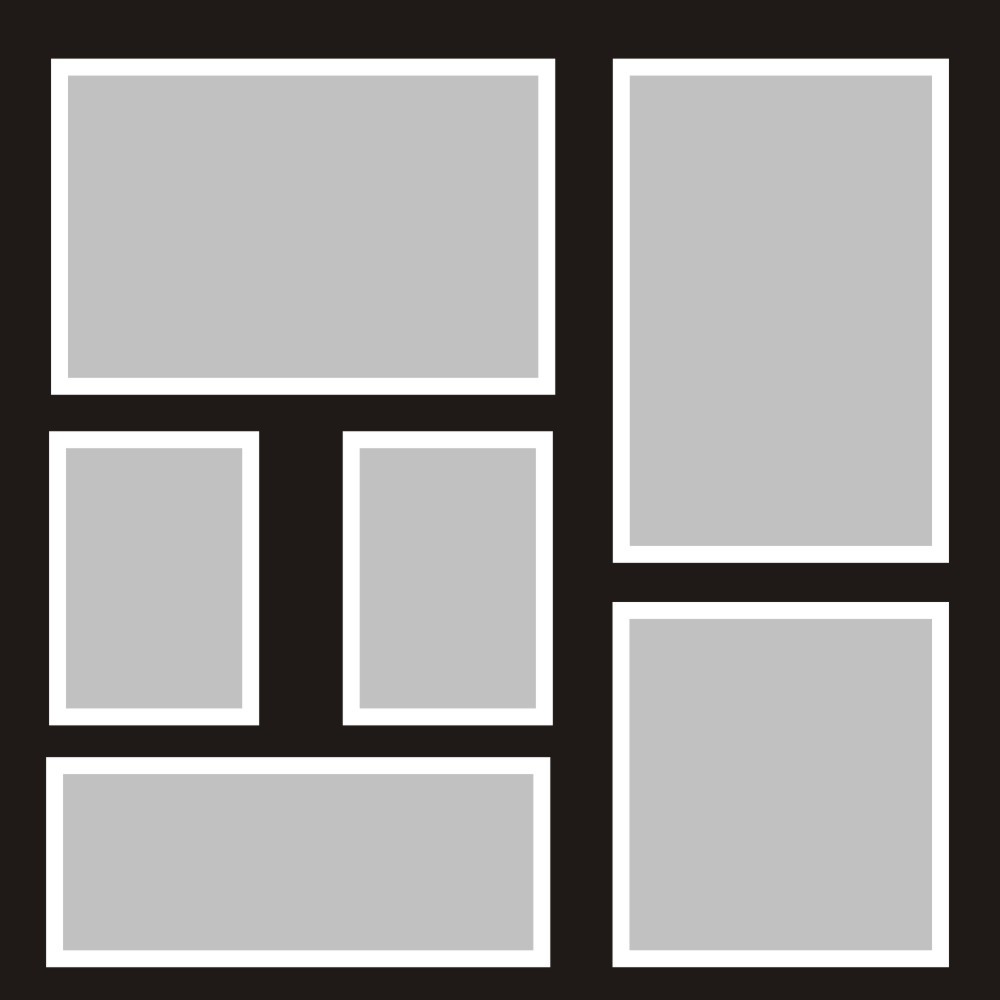 Fancy Frame 5 - 12x12 Overlay - Want2Scrap