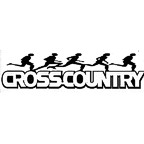Cross Country Color Title Strip - White Text - Want2Scrap