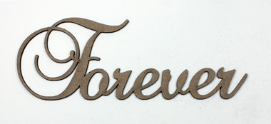 Forever - Fancy Chipboard Words - Want2Scrap
