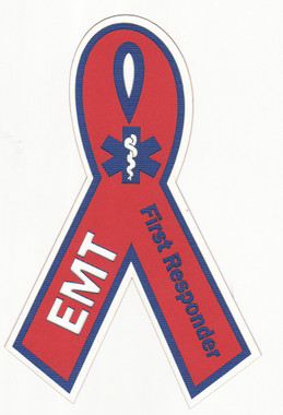EMT First Responder Ribbon - Laser Die Cut - Want2Scrap