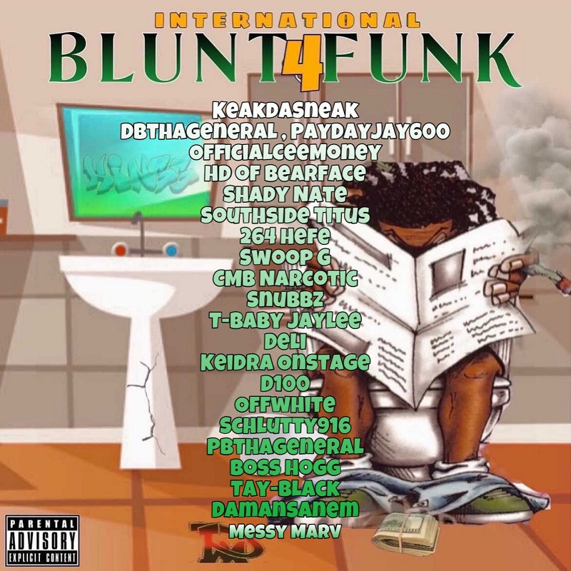 Various Artists - International Blunt Funk 4 CD