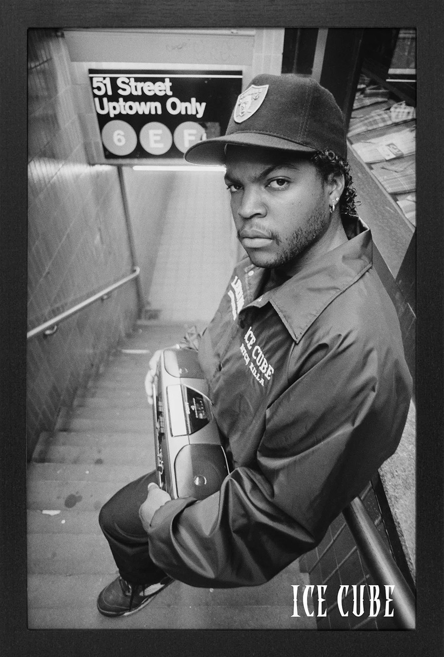 Ice Cube - Subway Framed Art Print