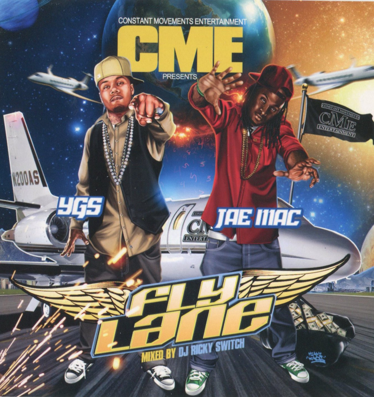 CME Presents: YGS & Jae Mac - Fly Lane Mixtape CD