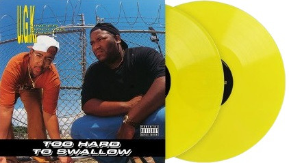 UGK - Too Hard To Swallow (Neon Yellow) Vinyl Record