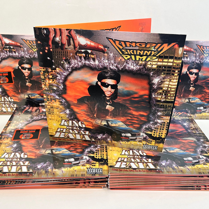 Kingpin Skinny Pimp - King Of Da Playaz Ball Vinyl Record