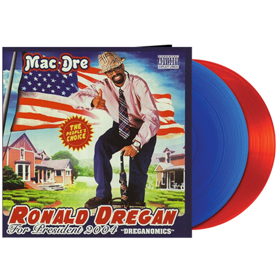 Mac Dre - Ronald Dregan (Blue & Red) Vinyl Record