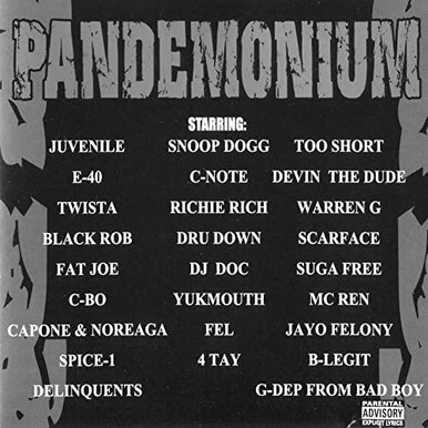 Various Artists - Pandemonium CD