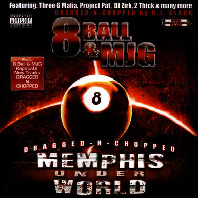 8Ball & MJG - Memphis Under World (Dragged N Chopped) CD