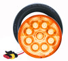 LED817SKA-9 --- Amber LED LumenX® 4" Round Strobe Light kit