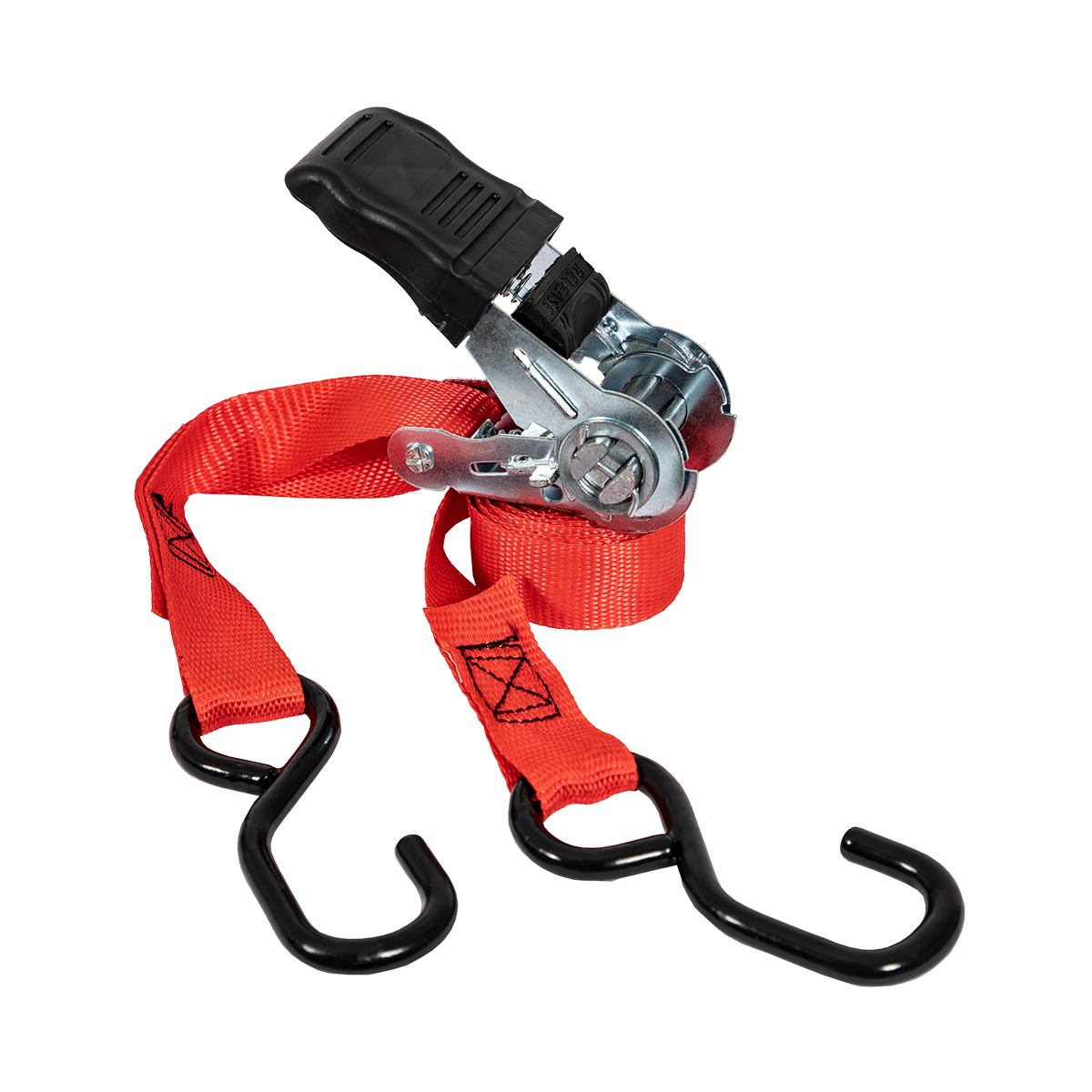 RTS-114 --- Standard Duty Tie Down Strap with Ratchet - S Hook End ...