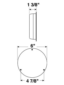 389C --- Interior Dome Light 12v