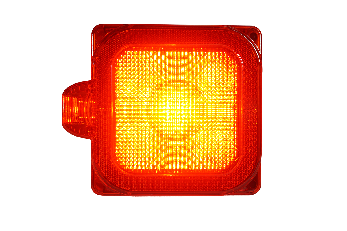 LED844L --- Square Combination LED Left Low Profile Tail Light and Side ...