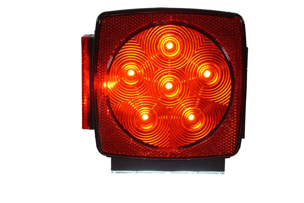 LED440LR6 --- Square Combination Sealed Submersible LED Left Tail Light ...