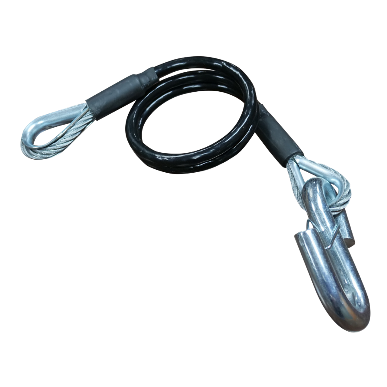 CSC51654-1 --- 5/16" Steel Vinyl Coated Coiled Safety Cable - 9,800 lb ...