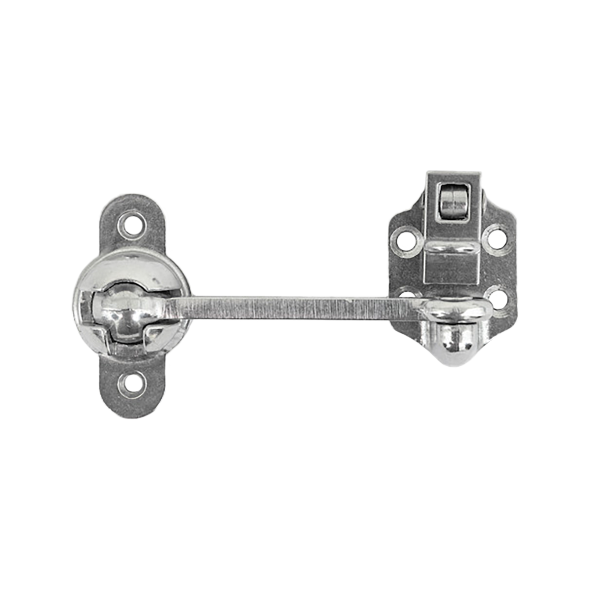 DH305 --- 4" Hook & Dual Axis Keeper Door Holder - Spring Loaded