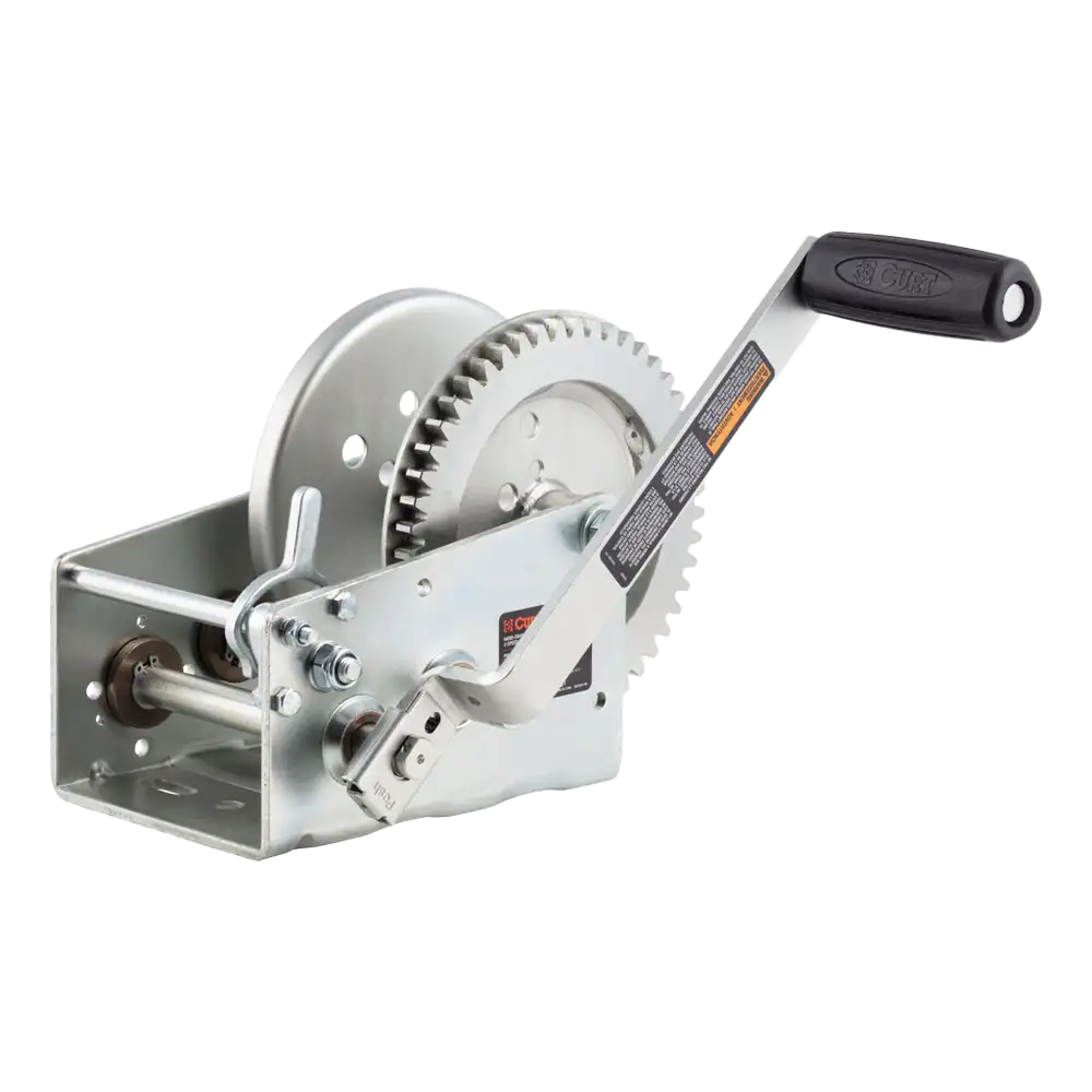 29532 --- Hand-Crank 2-Speed Winch - 3,200 lbs