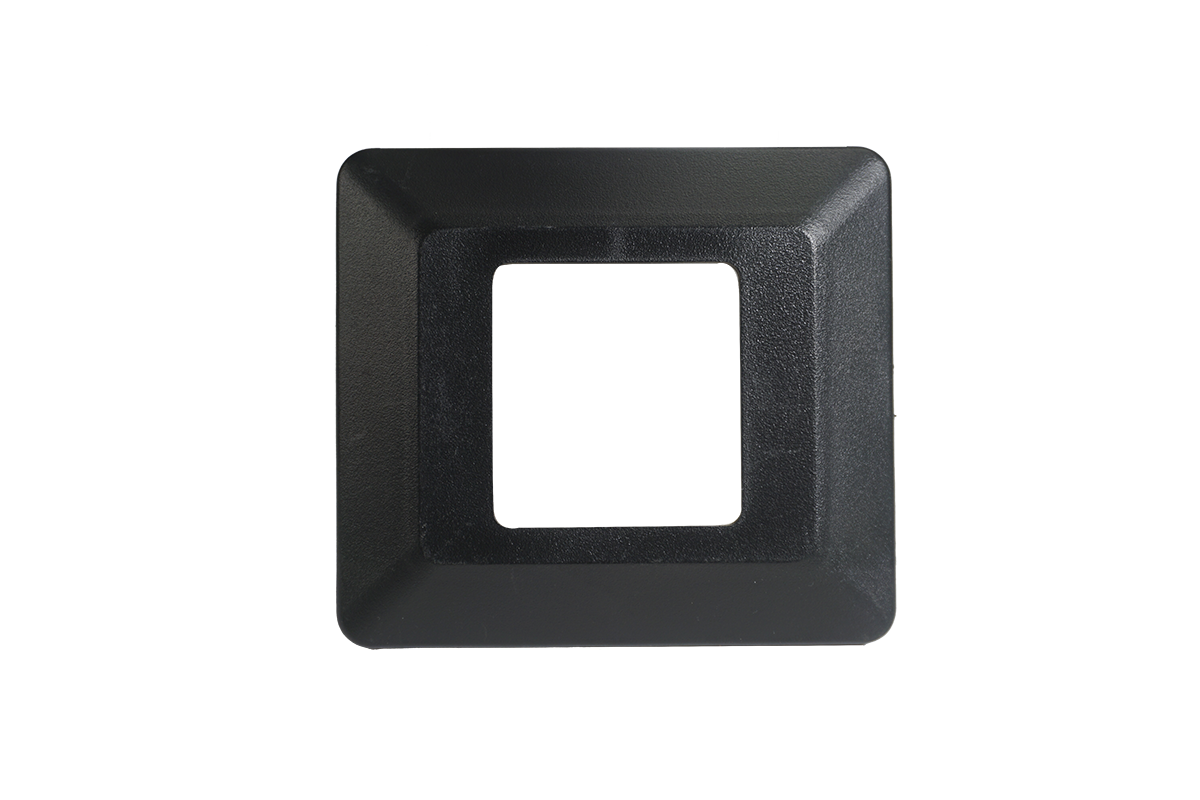 S2-PLATE-B --- Wall Plate 2 Switch - Black
