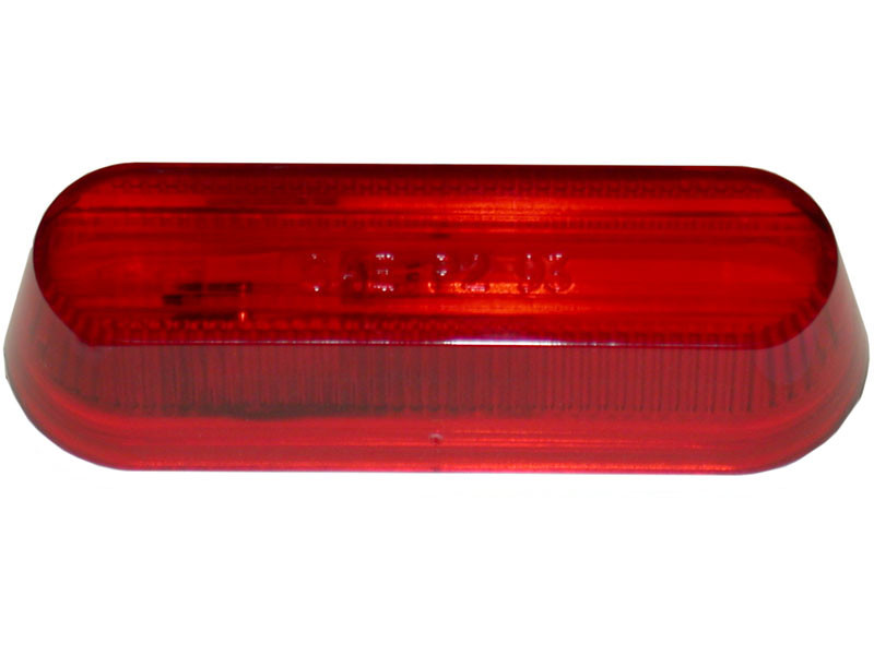 136-15R --- Peterson Replacement Red Oblong Lens