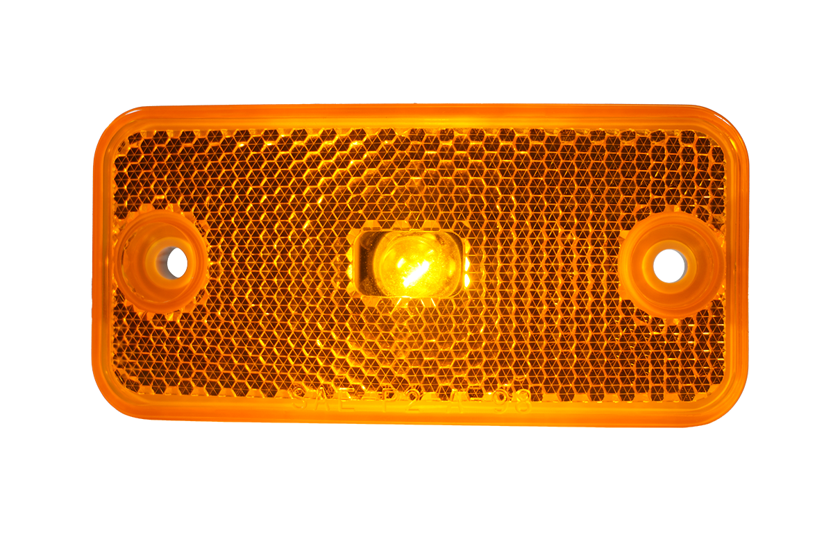 2548A --- Rectangular Clearance/Side Marker Light with Reflector