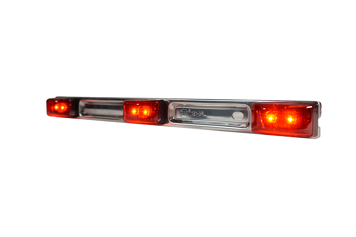 LED150-3R6 --- Red LED Identification Light Bar-6 Diodes