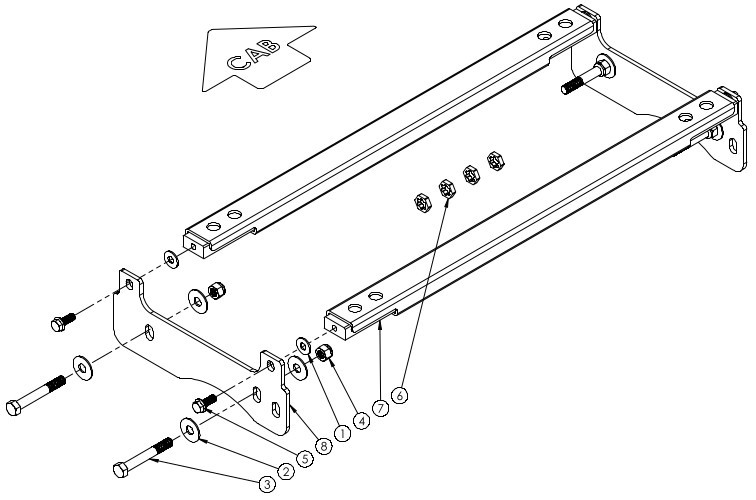 HV-3 --- CROFT Coupler Repair Kit for CROFT Couplers with Loop Nuts