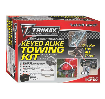TCP100 --- Trimax™ Keyed Alike Towing Lock Kit