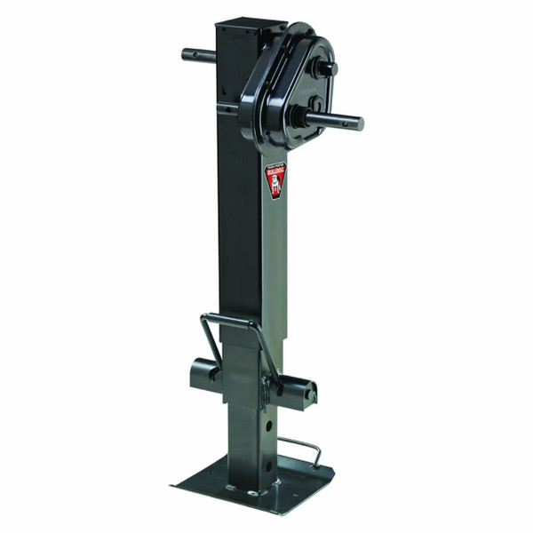 183750 --- BULLDOG Twin Cam Drop Leg Trailer Jack - 12,500 lb - Two Speed