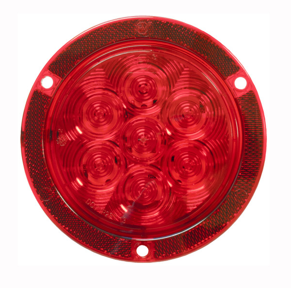 LED829R7 --- Round 4" Flanged Sealed LED Tail Light - 7 Diodes