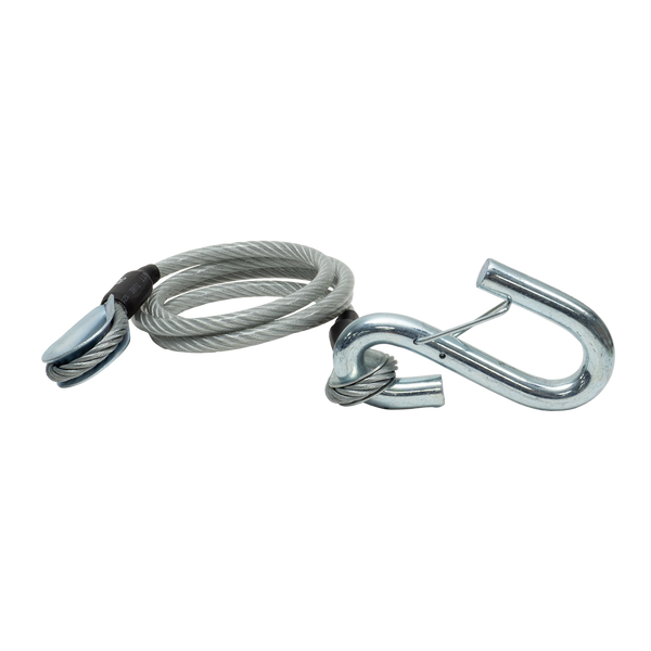 CSC1442-1 --- 1/4" Steel Vinyl Coated Coiled Safety Cable - 7,000 lb ...