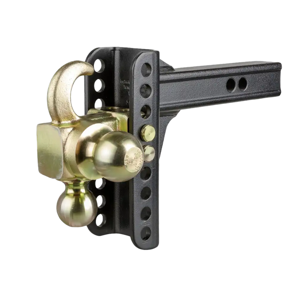 45904 --- Adjustable Channel Mount with Tow Hook, Step and Dual Ball ...
