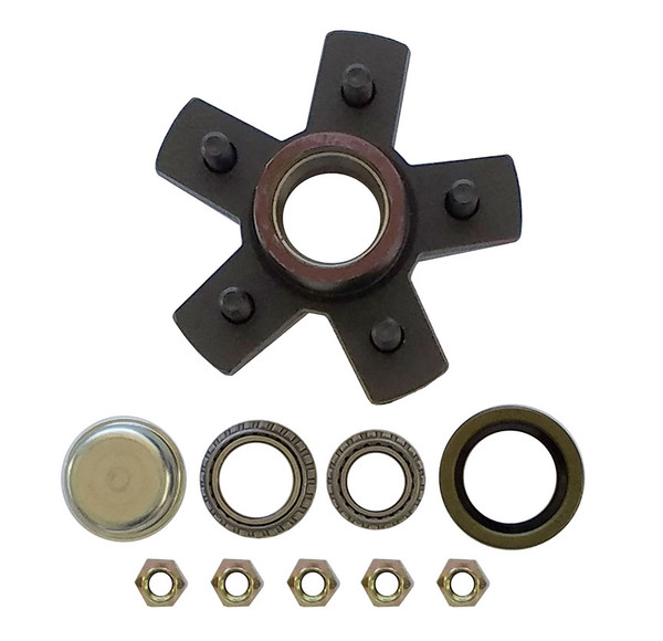 1-545UHI --- 5 on 4-1/2" Hub Assembly - 3,500 lb