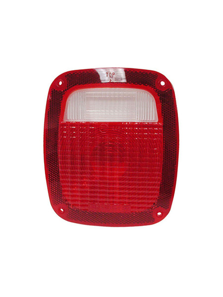 445-25 --- Peterson Replacement Red Square Lens