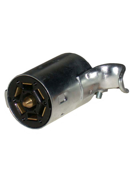 57P --- 7-Way Round with Flat Pin Plug
