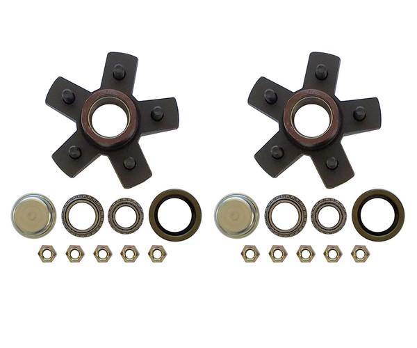 545UHI --- 5 on 4-1/2" Hub Assembly - Pair - 3,500 lb