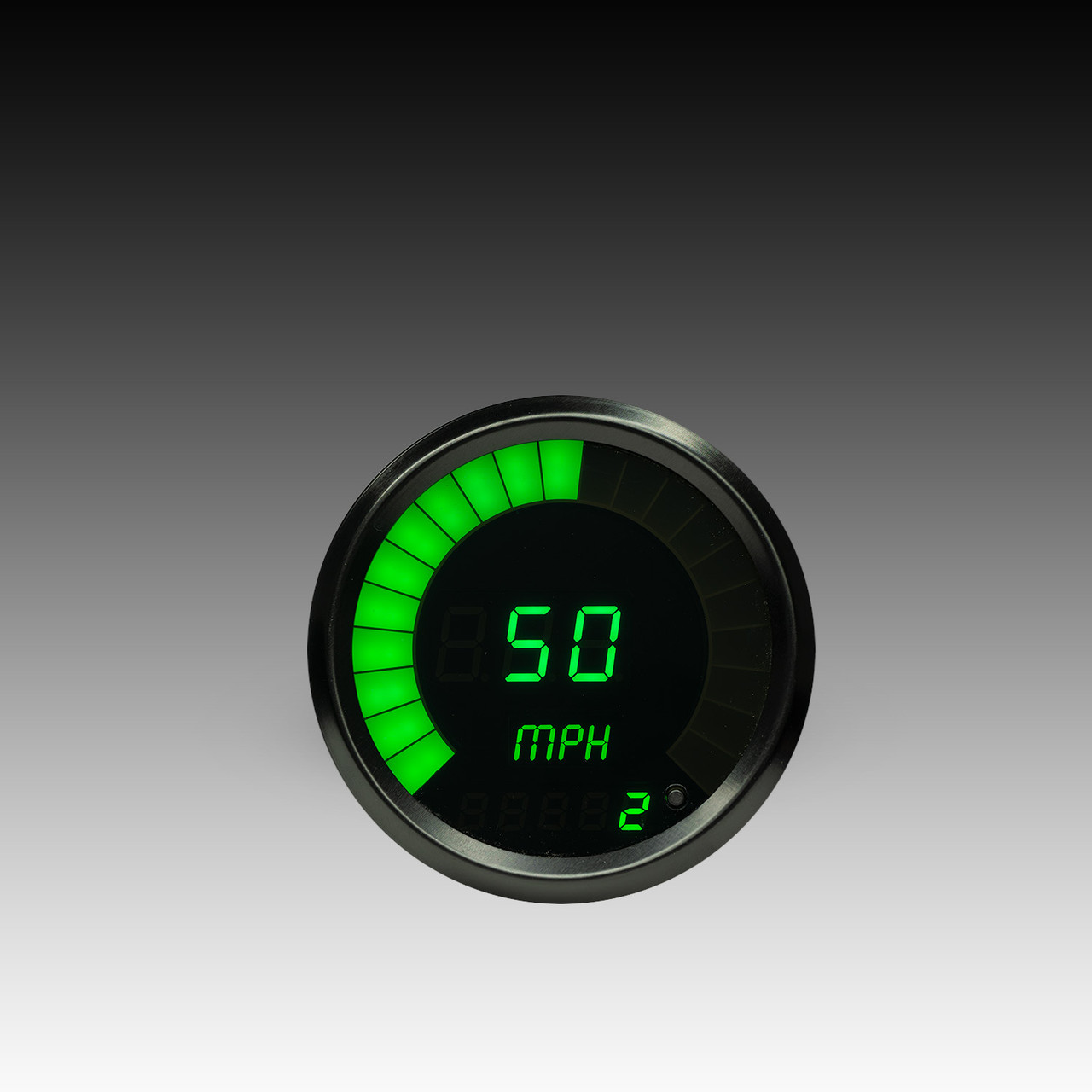 Memory Speedometer LED Digital Bargraph Black M9222